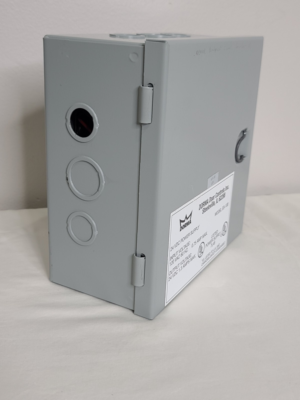 DORMA ES-100 24VDC Door Lock Power Supply in Enclosure ACCESS CONTROL ...