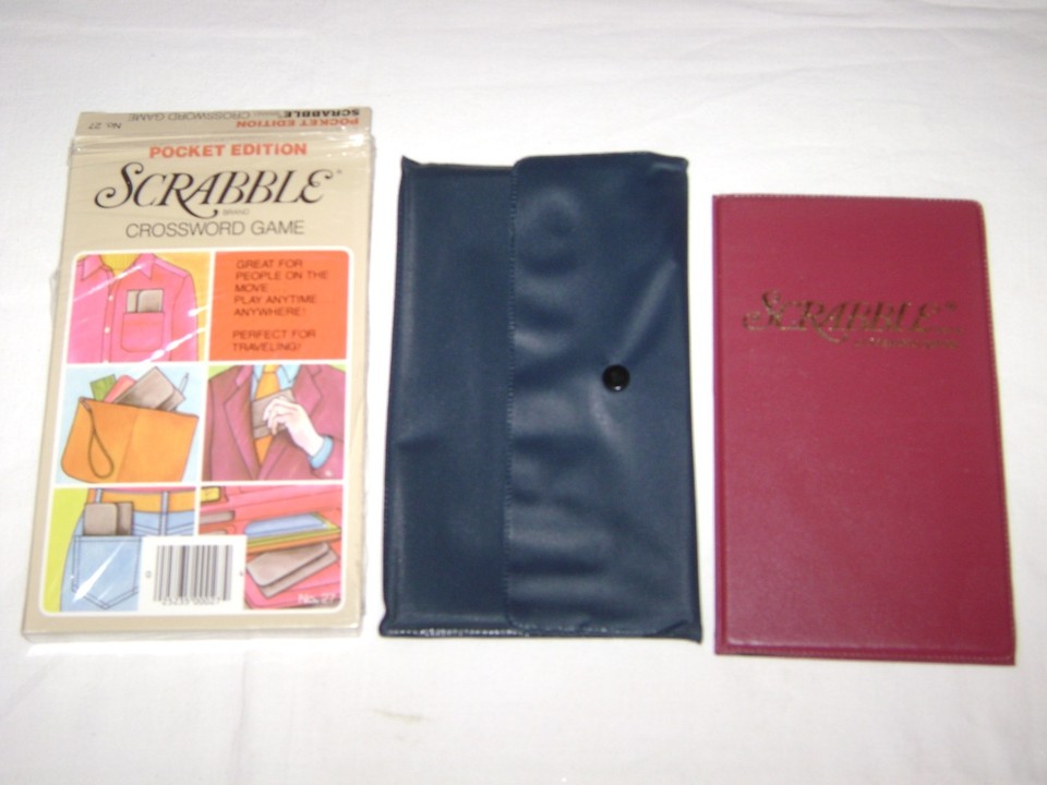 Vintage 1978 SCRABBLE Pocket Edition No. 27 | eBay