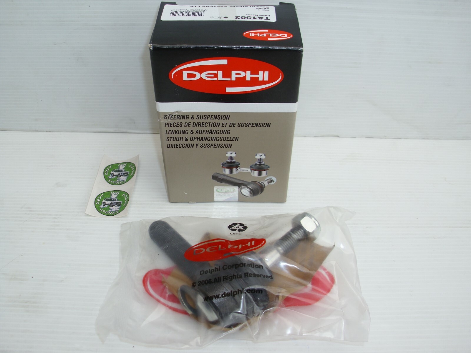 LAND ROVER DISCOVERY TRACK ROD END LEFT HAND THREAD - OEM BALL JOINT ...