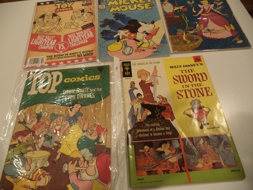 Lot of 5 Disney Comic Books - Very Good Condition | eBay