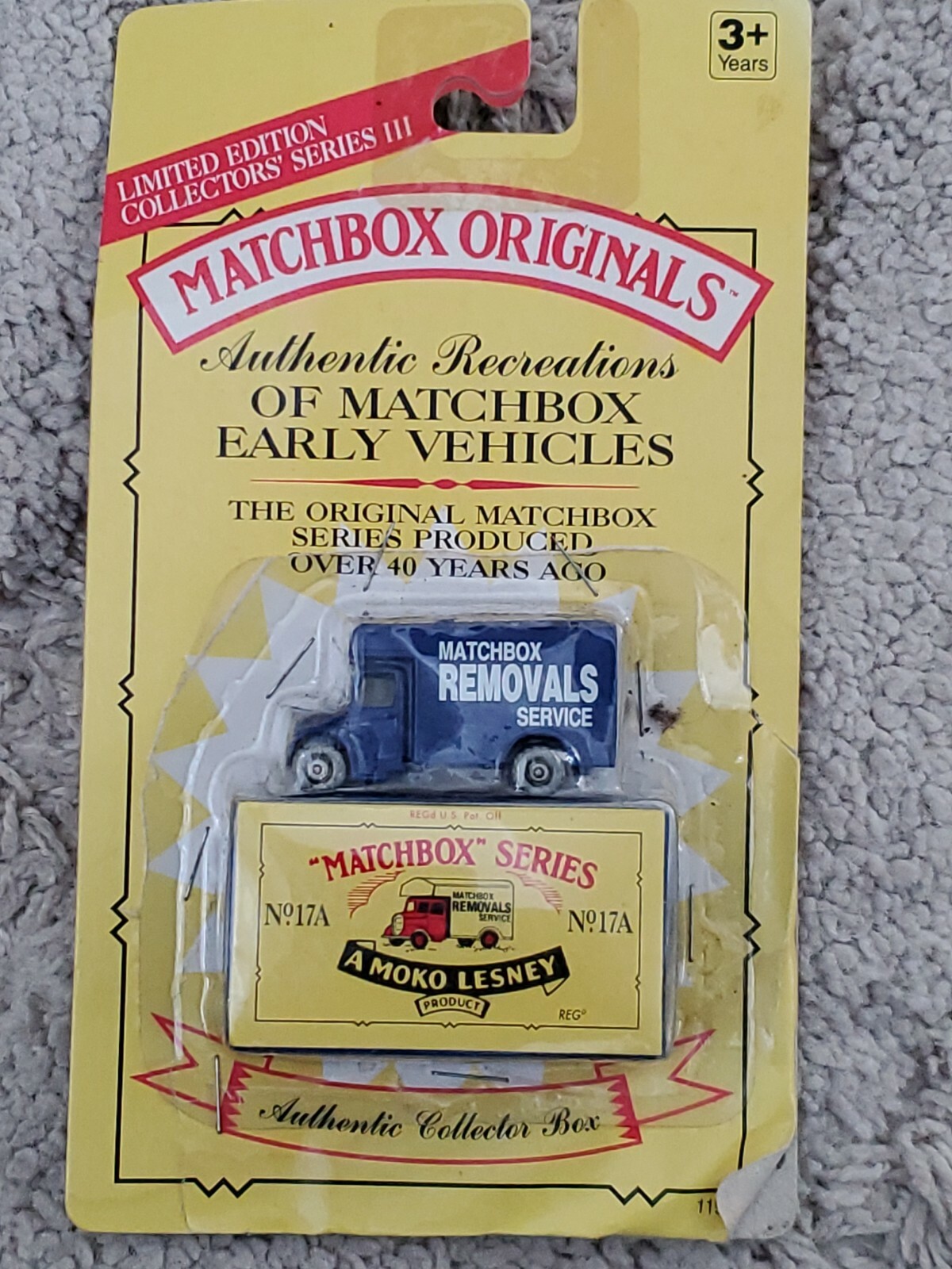 Matchbox Originals, Collectors Series III, A Moko Lesney No 17a | eBay
