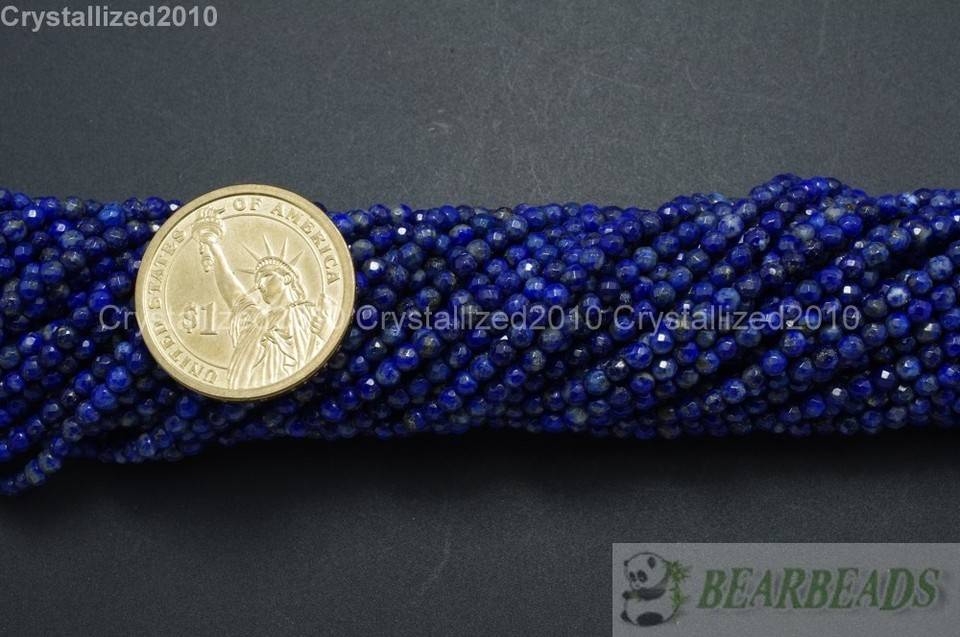 AAA Natural Gemstones Faceted Round Beads Crystal Quartz Amethyst 2mm ...