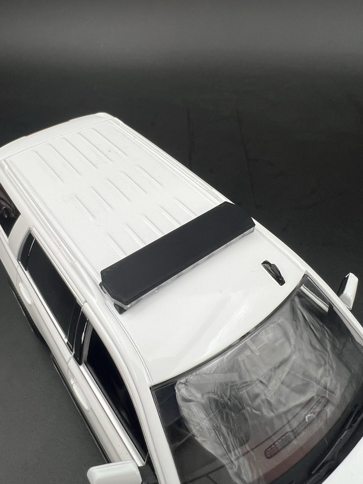 1/24 25 27 LED Ready Code 3 2700 Black Lightbar Sheriff Highway Patrol ...