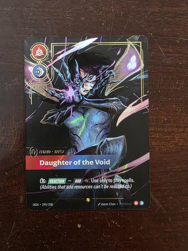 Kai’Sa Daughter of The Void (Showcase) OGN 299/298 Riftbound TCG NM Pack Fresh | eBay