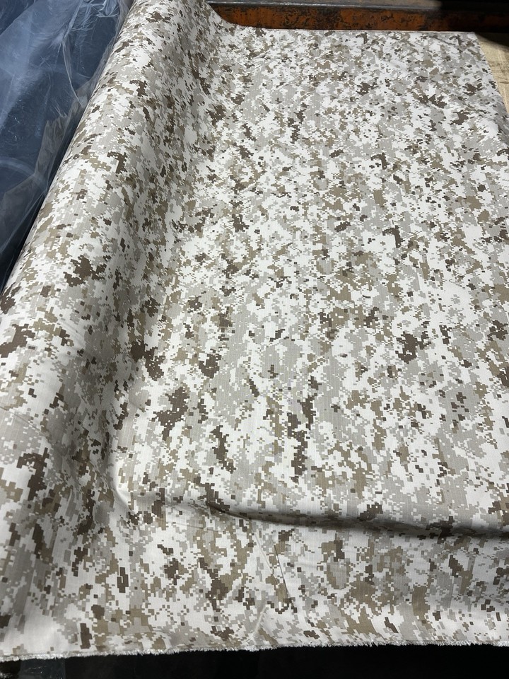 AOR1 Desert Digital Military Camo NYCO RIPSTOP Fabric 65” MADE IN THE ...