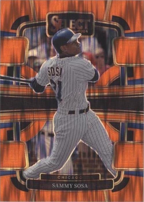 2024 Panini Select - Concourse Sammy Sosa #33 Orange Flash Prizm for ...