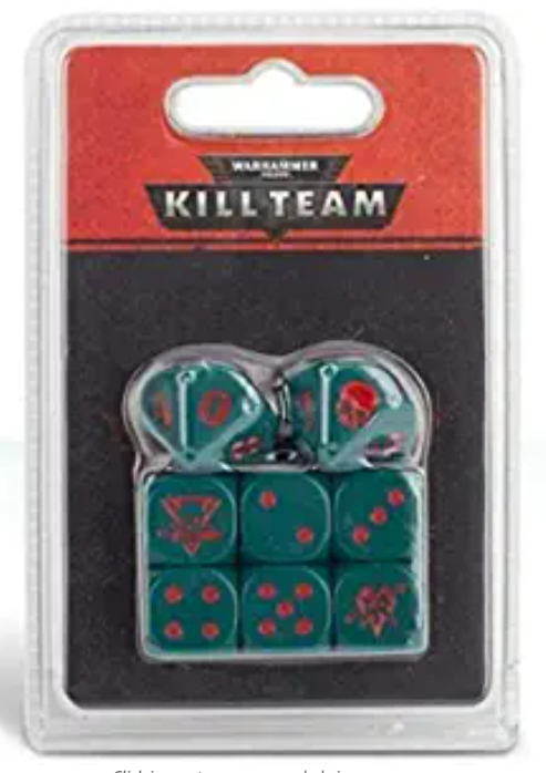 Warhammer 40000 40k Tau Empire Kill Team Dice 10618 E for sale online ...