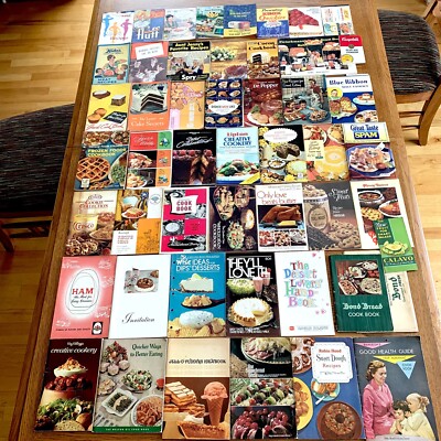 Vintage Recipe Booklets Leaflets LOT 50+ Advertising Brands 1950s ...
