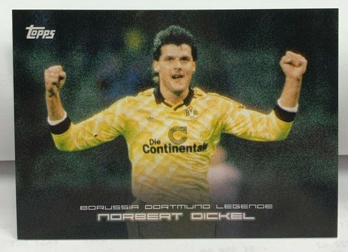 Norbert Dickel 2020 Topps BVB Curated Set Card #37 Borussia Dortmund ...