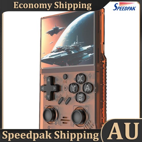 R35 Plus 3.5 Inch IPS Screen Handheld Game Console 64GB 10000+ Games ...