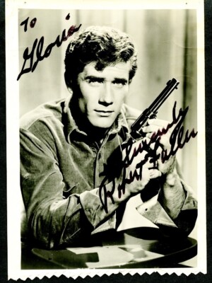 Vintage ROBERT FULLER Signed Photo | eBay