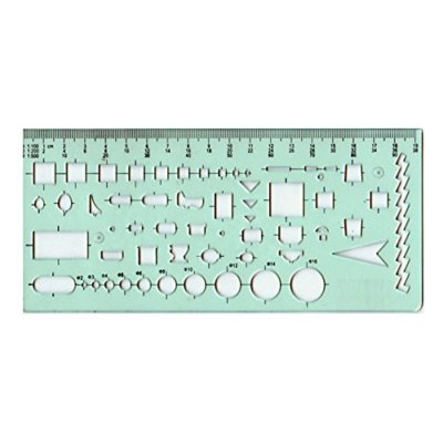 Drafting Templates - Architectural Template Piping Template | eBay