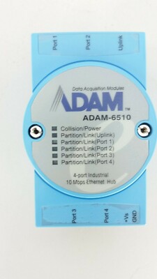 Advantech Adam 6510 Data Acquisition Module Adam-6510 | eBay