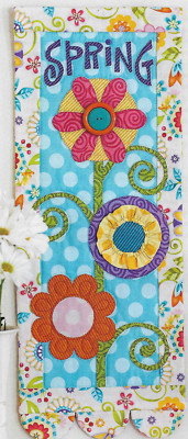 Whimsical Spring Wall Quilt quilting pattern instructions | eBay