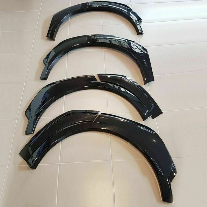 2016 2017-20 For Toyota C-HR CHR ABS Unpainted Wheel Arch Fender Flares ...