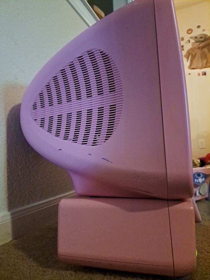 Disney Princess Pink 13-inch CRT TV and DVD-VHS- Player- WITH REMOTE ...