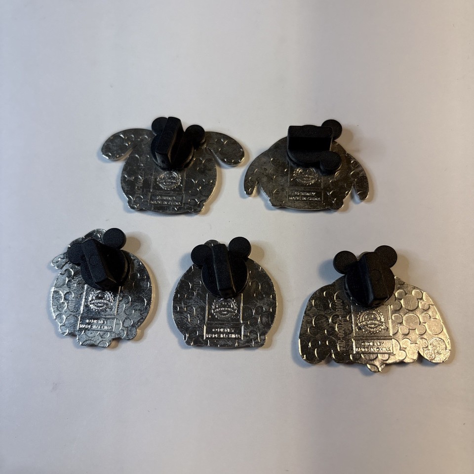 Disney Trading Pins Pluto Daisy Dumbo Donald Tsum Tsum Five Pin Set Lot ...
