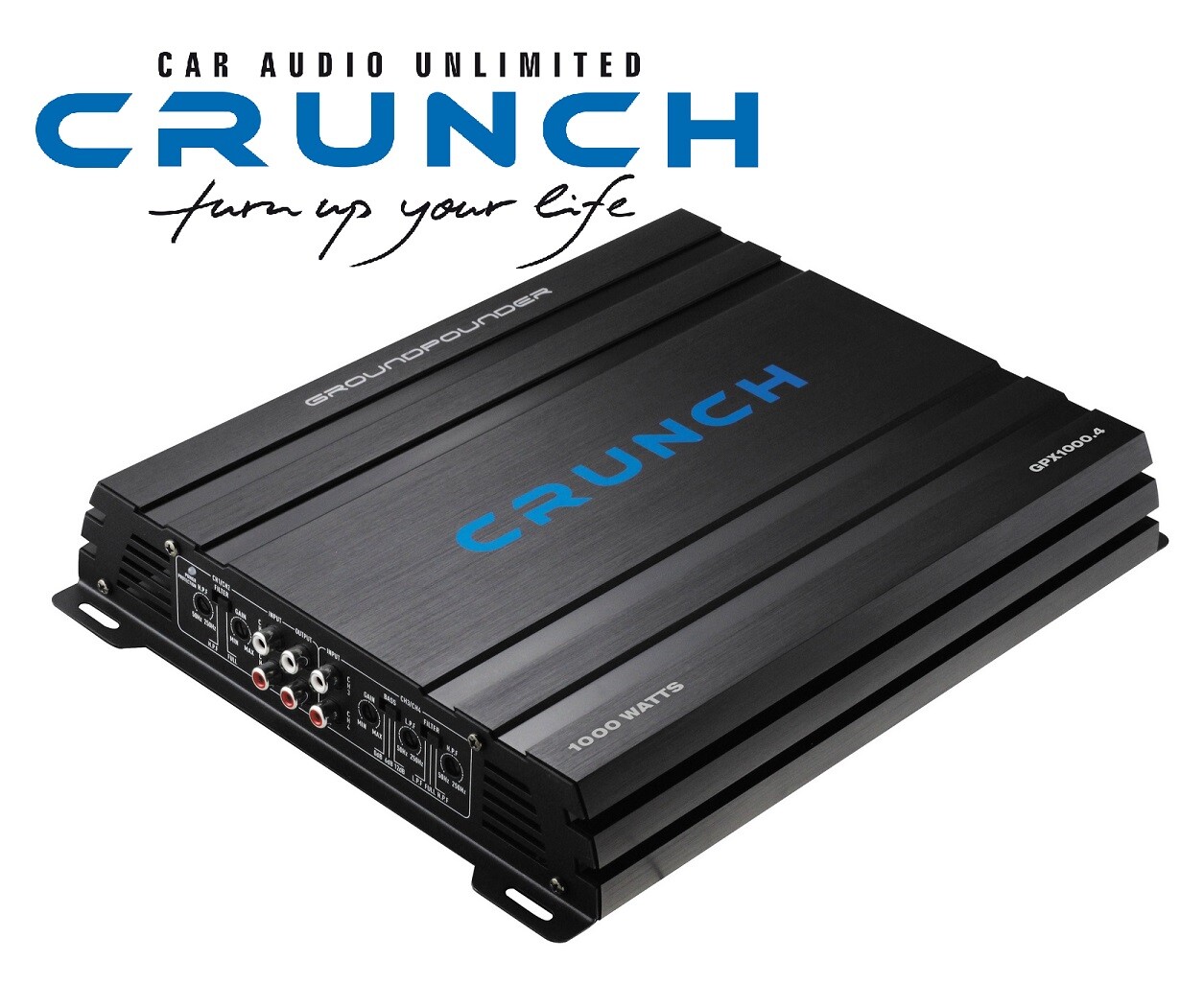 Crunch GPX1000.4 4CH Amplifier, 1000 Watt max. Crunch GPX 1000.4 ...