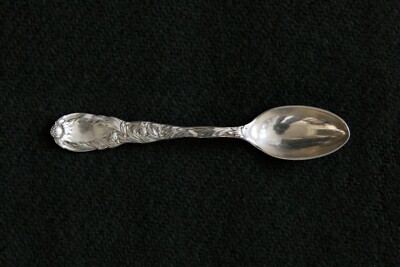 Tiffany and Co., Chrysanthemum (Sterling, 1880) Ice Cream Spoon, NO ...