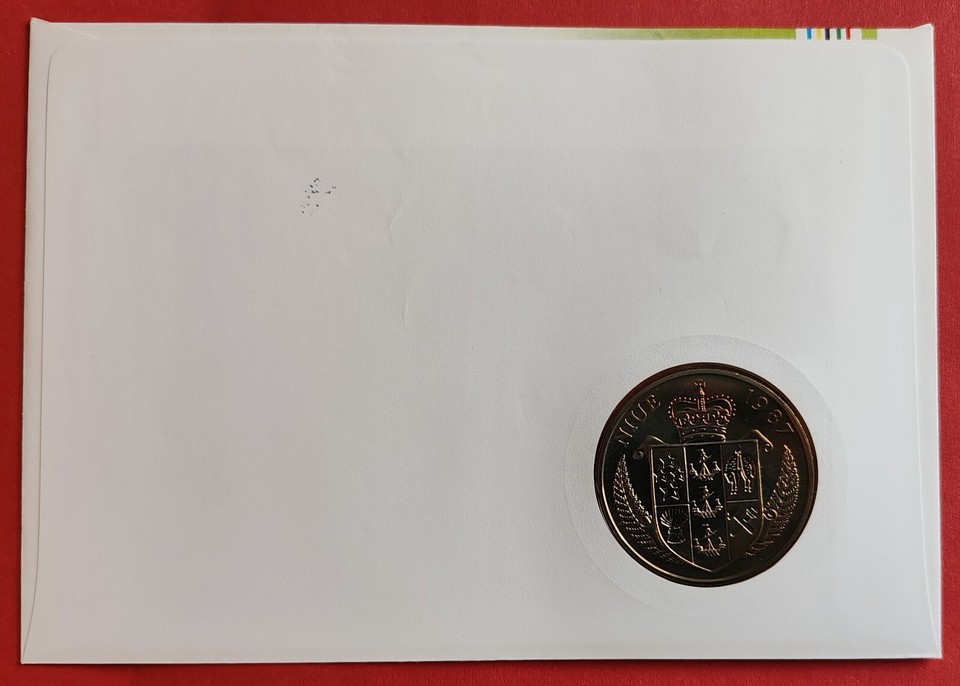 Niue * 5 Dollar 1987 BU *Seoul 1988 * Steffi Graf * Numisbrief Coin ...