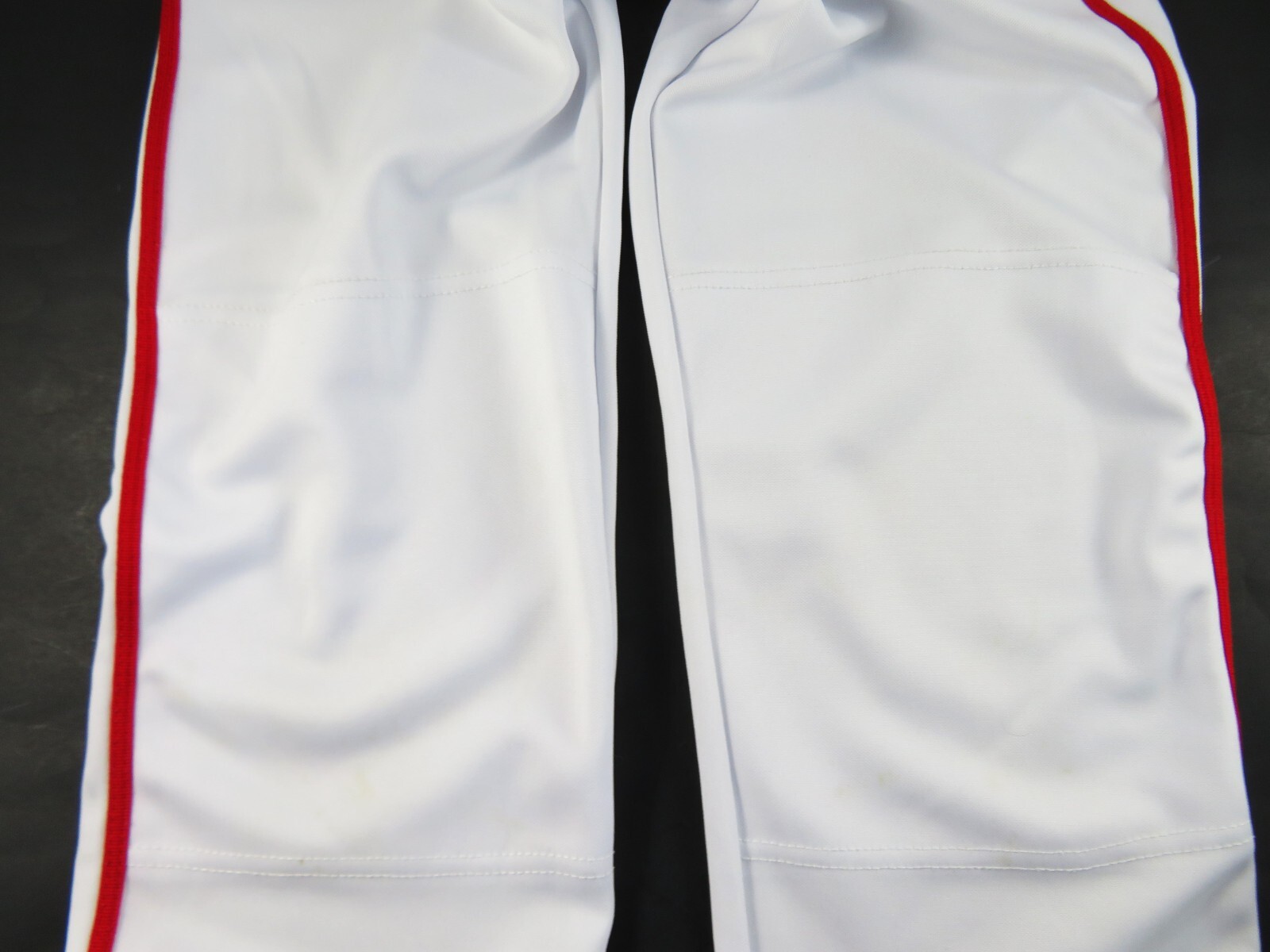 Champro Baseball Pants White Red Pinstripe Leg Youth Medium Unisex | eBay