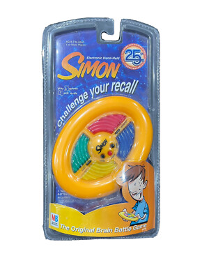 VINTAGE Hasbro 2002 Electronic Simon Mini Handheld Game 25th ...