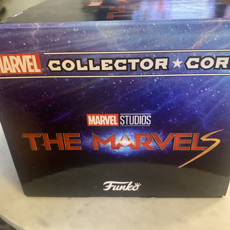 Marvel Collector Corps The Marvels Funko POP! MYSTERY BOX { NEW SEALED ...