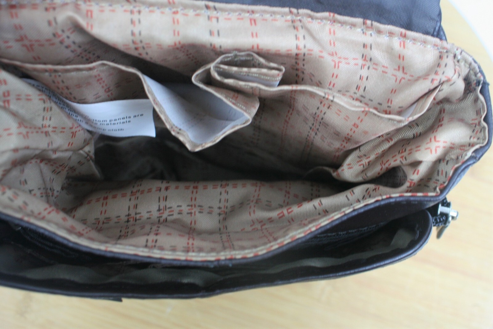 Travelon Brown Leather Sling Bag Travel Organizer Backpack Purse | eBay