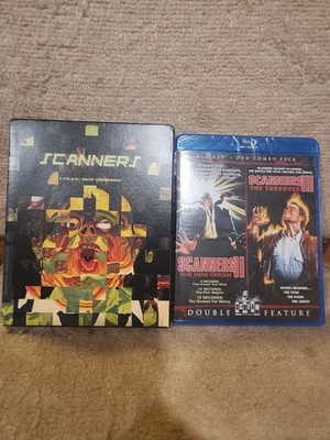Scanners 1 2 3 Blu Ray Set Lot Criterion 712 & Scream Factory Double ...