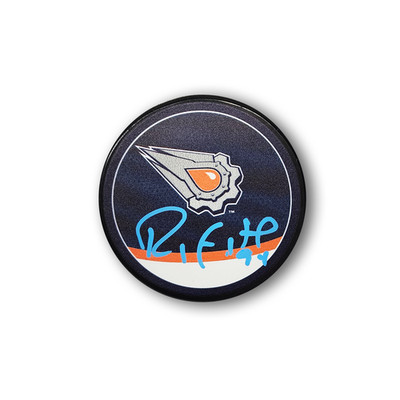 Ryan Smyth Autographed Edmonton Oilers Reverse Retro Hockey Puck | eBay
