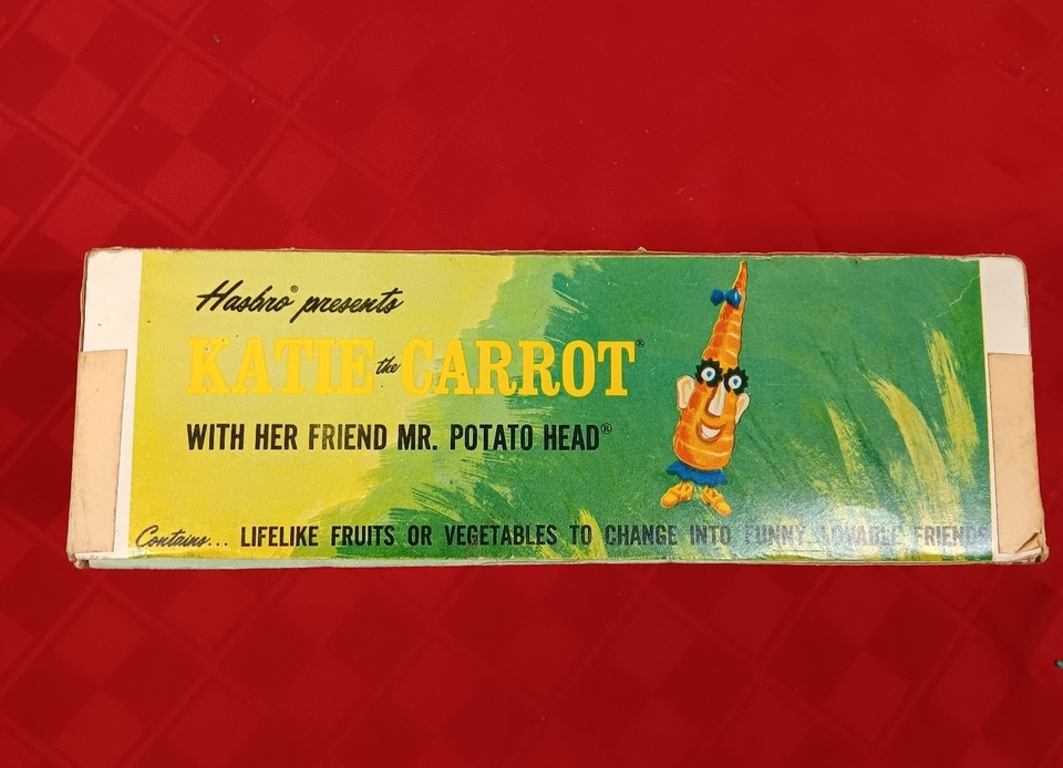 Vintage Katie The Carrot With Her Friend Mr Potato Head 2053 Hasbro ...
