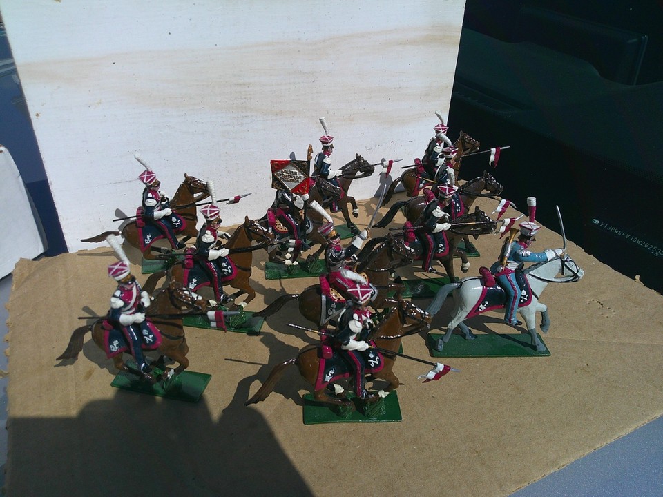 Tradition, Napoleonic French Polish Lancer, Imperial Guard x11 cavalry ...