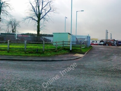 Photo 6x4 Entrance to Scrap Yard Newcastle-under-Lyme c2012 | eBay UK