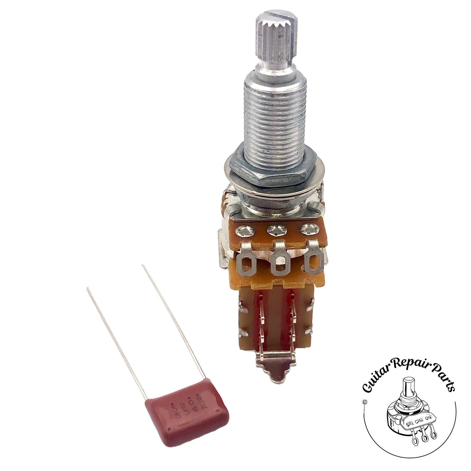 Fishman Fluence 25k Push-Pull Pot, 3/4" Bushing, Split-Shaft, ACC-FLU ...