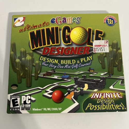 Ultimate Mini Golf Designer PC CD-ROM Game 2004 | eBay