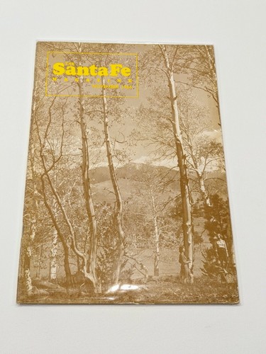 The Santa Fe Magazine November 1964 sepia trees | eBay