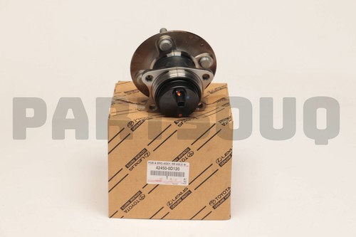 424500D120 Genuine Toyota HUB & BEARING ASSY, REAR AXLE, RH/LH | eBay