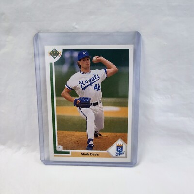 1991 Upper Deck MLB Kansas City Royals Mark Davis #589 Baseball Card | eBay