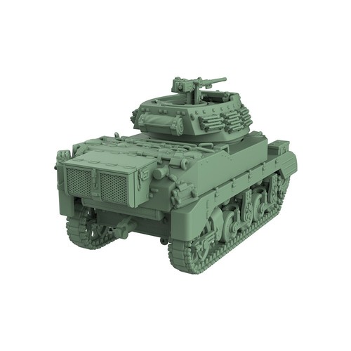 SSMODEL SS100760 V2.0 1/100 15mm WarGaming Model Kit US M8 Howitzer ...