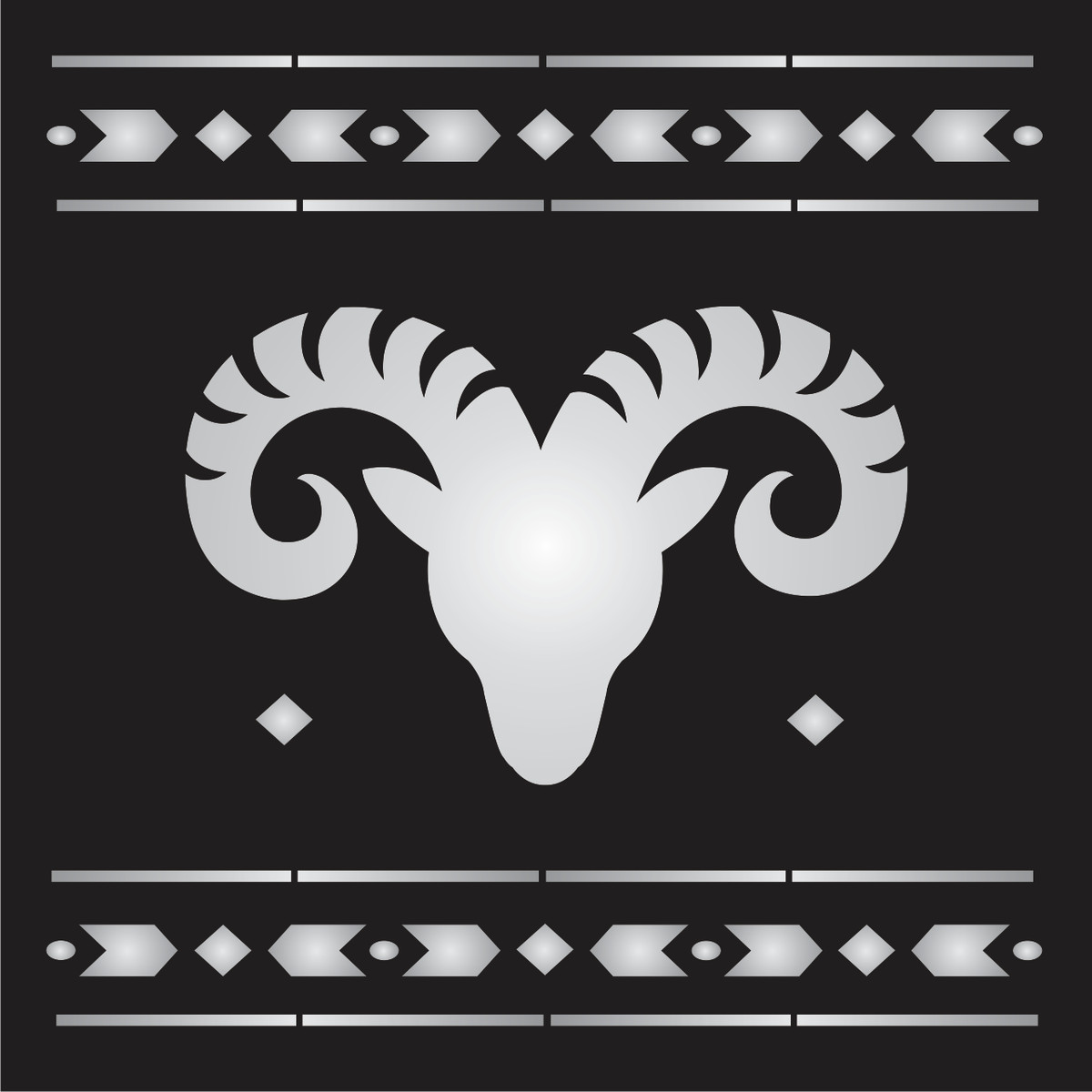 Aries Tribal Symbol