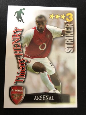 ARSENAL - Thierry Henry - Magic Box Int Shoot Out Card - (2003/04) 03/ ...