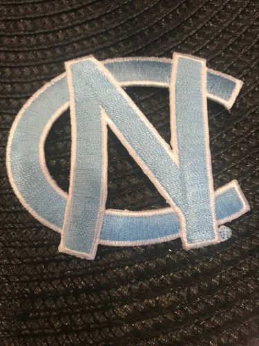UNC University of North Carolina Tar Heels Vintage Iron On Patch 2.7" x ...