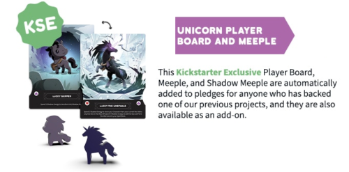 Casting Shadows Lucky Player Board & Meeples (Kickstarter Exclusive) | eBay