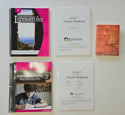 Essentials in WRITING and LITERATURE Level 7 Bundle W/Online Video Subscription | eBay