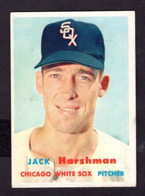 1957 TOPPS JACK HARSMAN CARD NO:152 NEAR MINT CONDITION | eBay