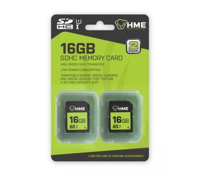 HME SDHC 16gb Memory Card 2-pack - NEW Factory Sealed - HME-16GB2PK | eBay