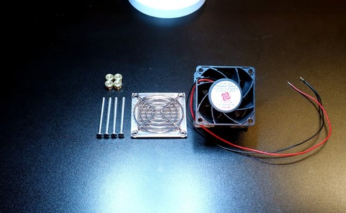 60mm CNC Cooling Fan 30-48V 65CFM Tool-Less Mount Grill Filter Kit | eBay