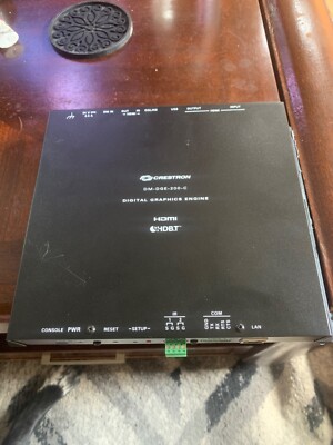 Crestron DM-DGE-200-C Digital Graphics Engine (p/n: 6507102) W/ AC ...