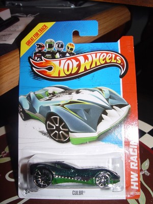 HOT WHEELS CUL8R Green HW Racing 2013 Thrill Racers 112/250 Sealed | eBay