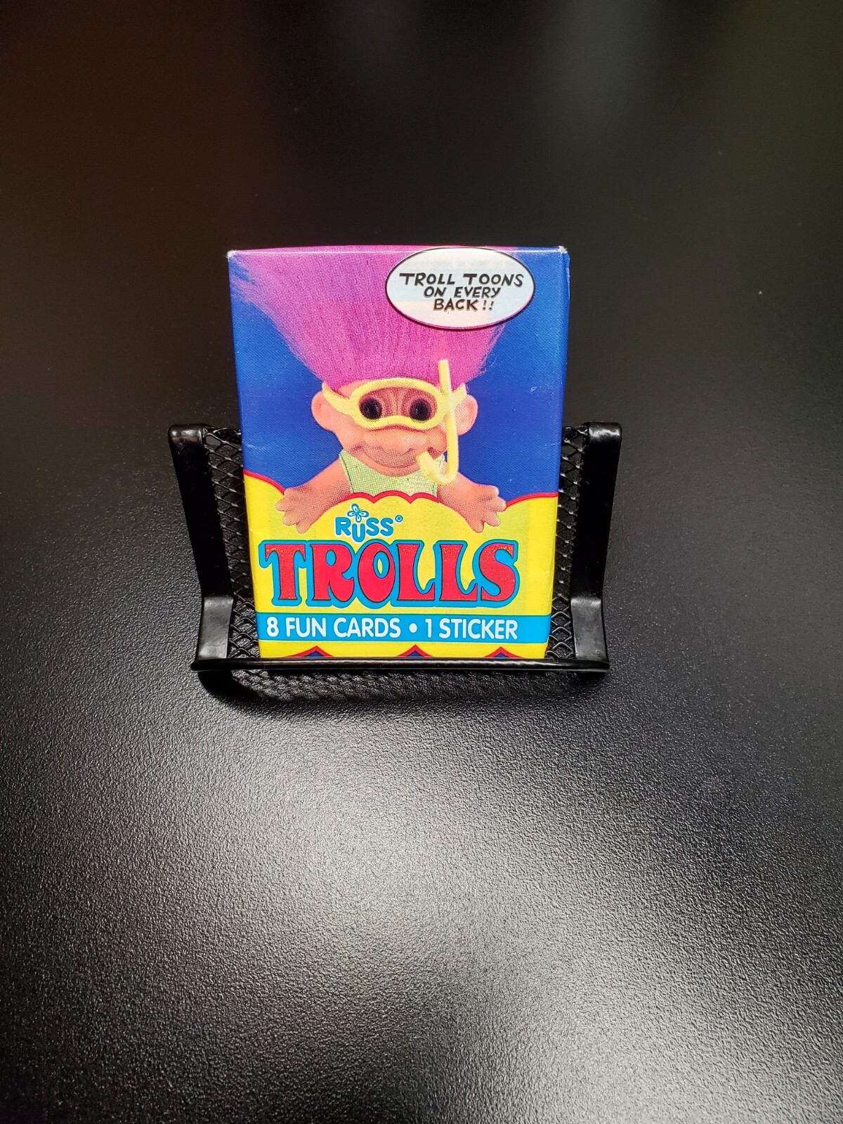 Topps Russ Trolls Unopen Wax Pack 8 Fun Cards Per Pack With 1 Sticker ...